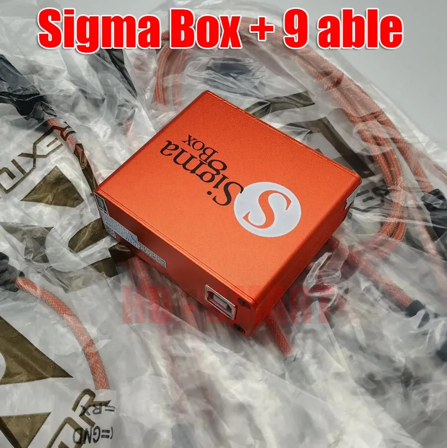 Reselling Sigma Box with Cable Set + Sigma Pack 1, 2, 3 Activations