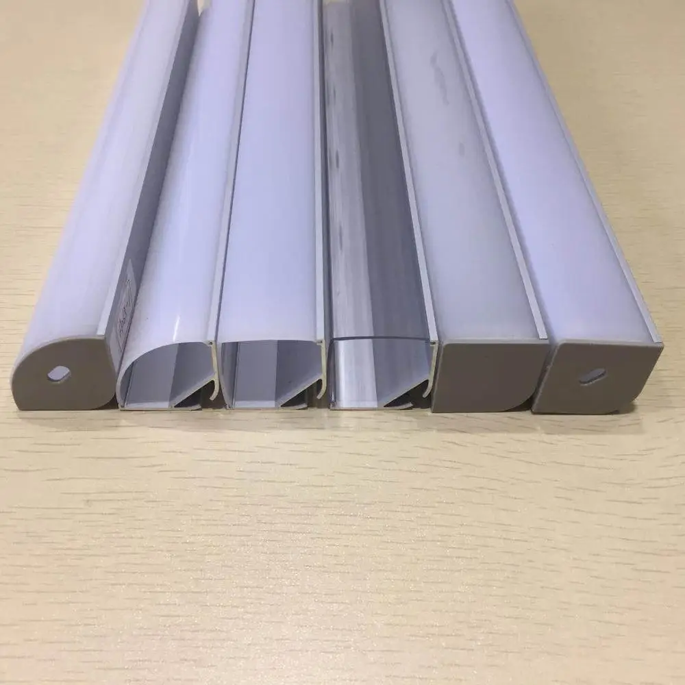 Black Anodized Led Aluminum Channel Profile,45 Degree Extrusion Corner ...