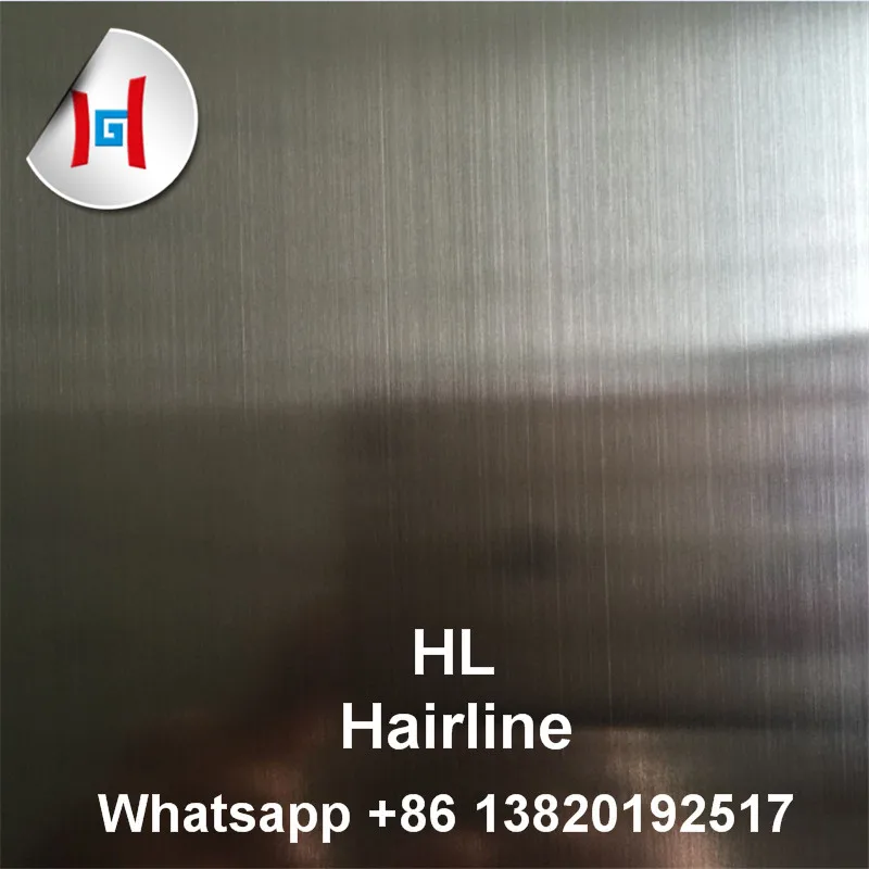 1500x3000 Sus 304 Stainless Steel No 4 N4 Satin Hairline Finish - Buy ...