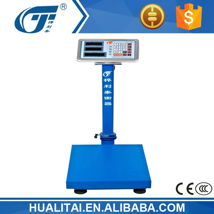 150 Kg 200 Kg 300 Kg 600 Kg Balance Électronique Plate-forme Par ...