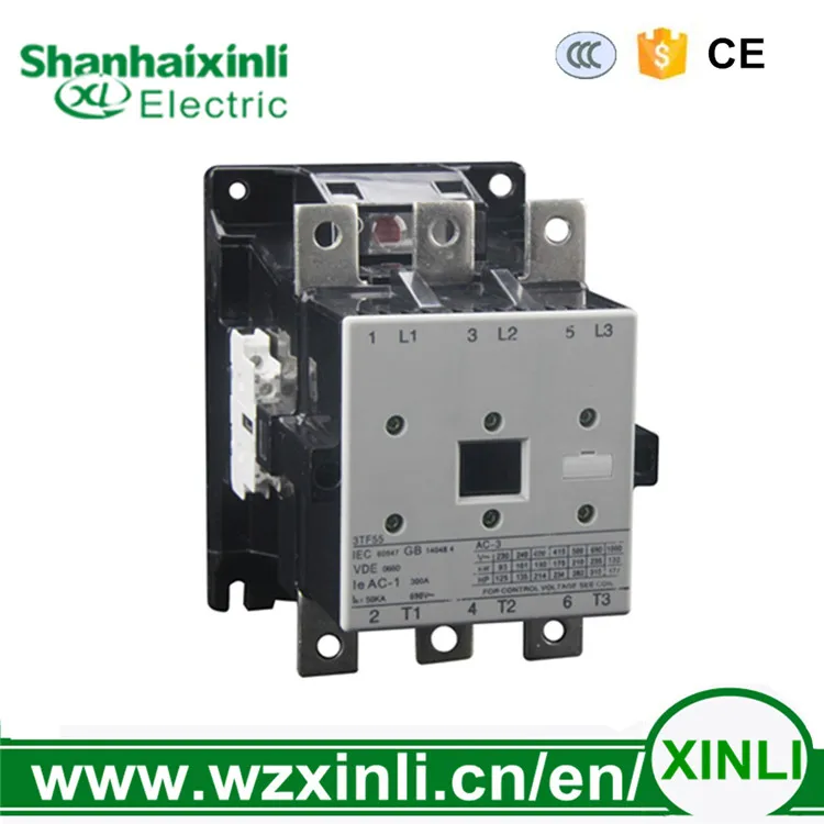Xinli Cjx1 3tf55 300a Siemens Electrical Magnetic Types Of Ac Contactor ...