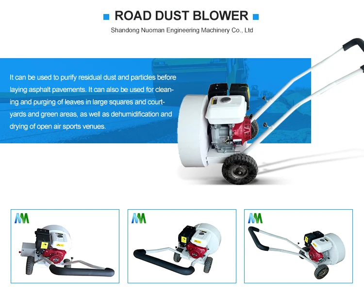 Efficient Asphalt Cleaning with Small Concrete Road Blower