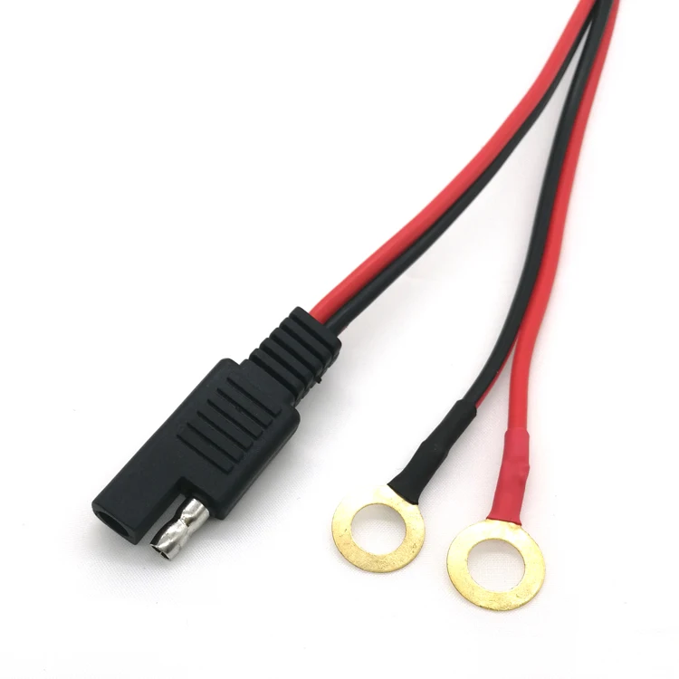 SAE 2pin Quick Disconnect Connector to Ring Terminal