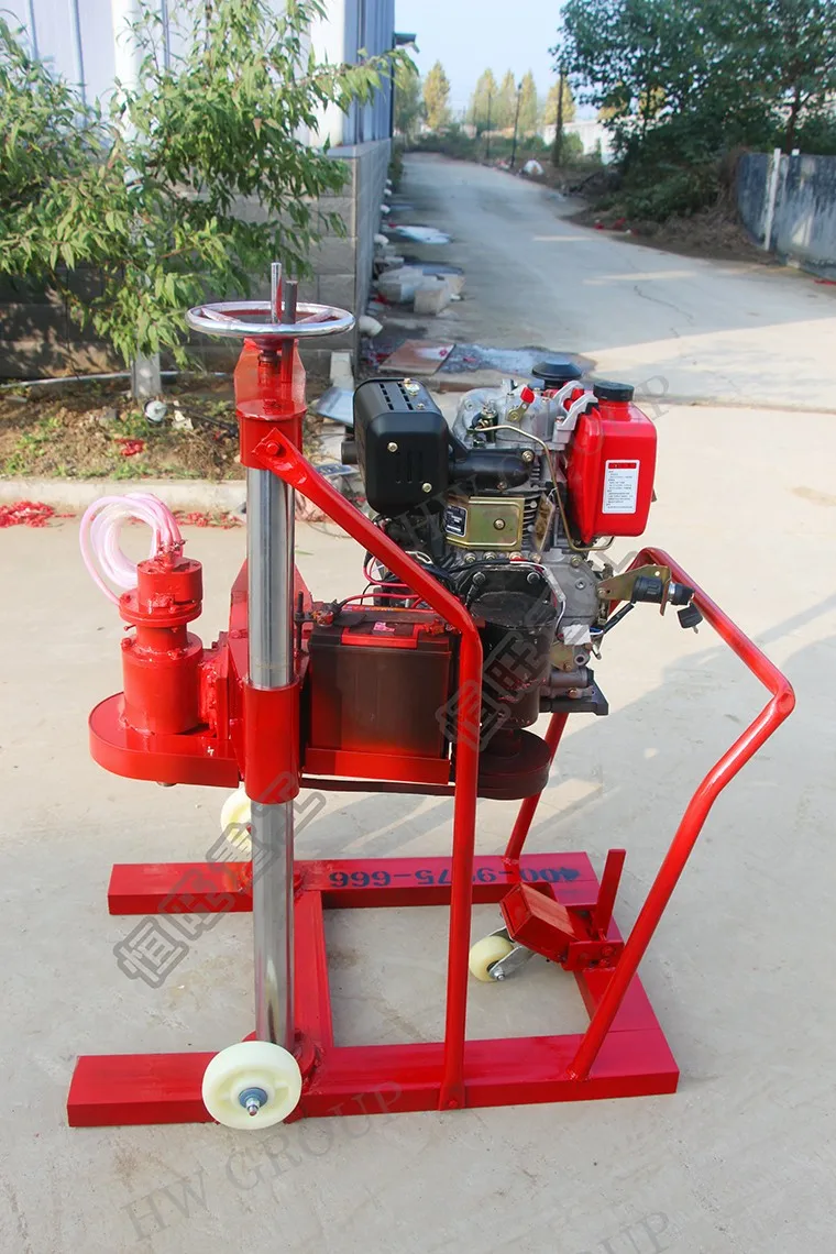 Concrete Core Bore Hole Diamond Drill Machines - Buy Diamond Drill ...