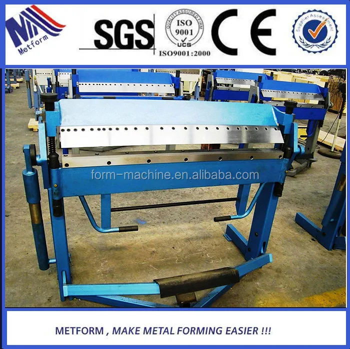 Manual Metal Sheet Bender/manual Sheet Bending Press Brake Machine Pbb ...