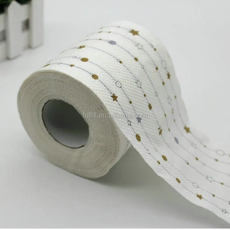 Oem Design Printed Toilet Paper With Company Logo,Printed Toilet Paper ...