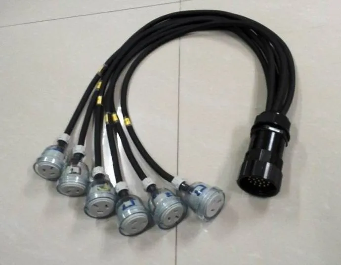 19 Core Socapex Cable Female To Nema 20a Connectors - Buy 19 Core ...