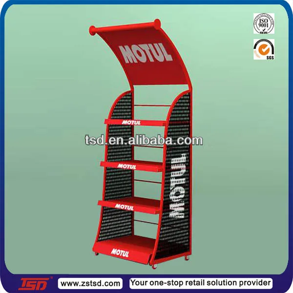 Pos Retail Wood Car Wash Detergent Display Stand Rack,Detergent For Car ...