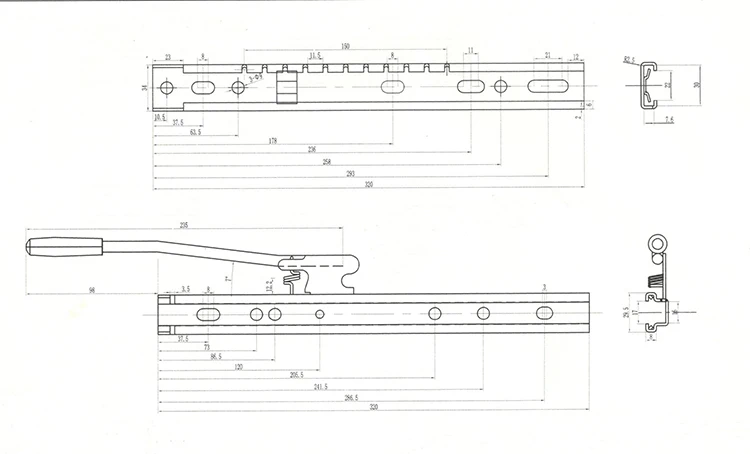 Universal Single Car Seat Rail For Various Vehicle Seat - Buy Auto ...