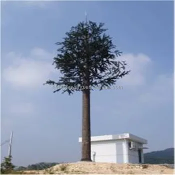 Galvanized Gsm Mobile Antenna Telecom Camouflaged Steel Artificial Tree ...