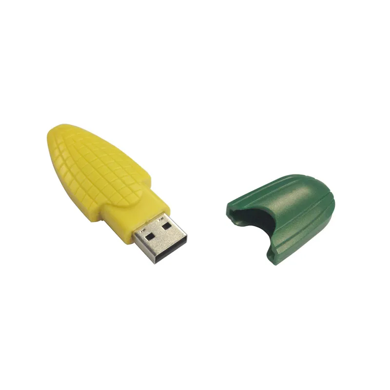 Vegetables/fruits Model Pvc Usb Flash Drive Corn Shapes Usb 2.0 Memory ...