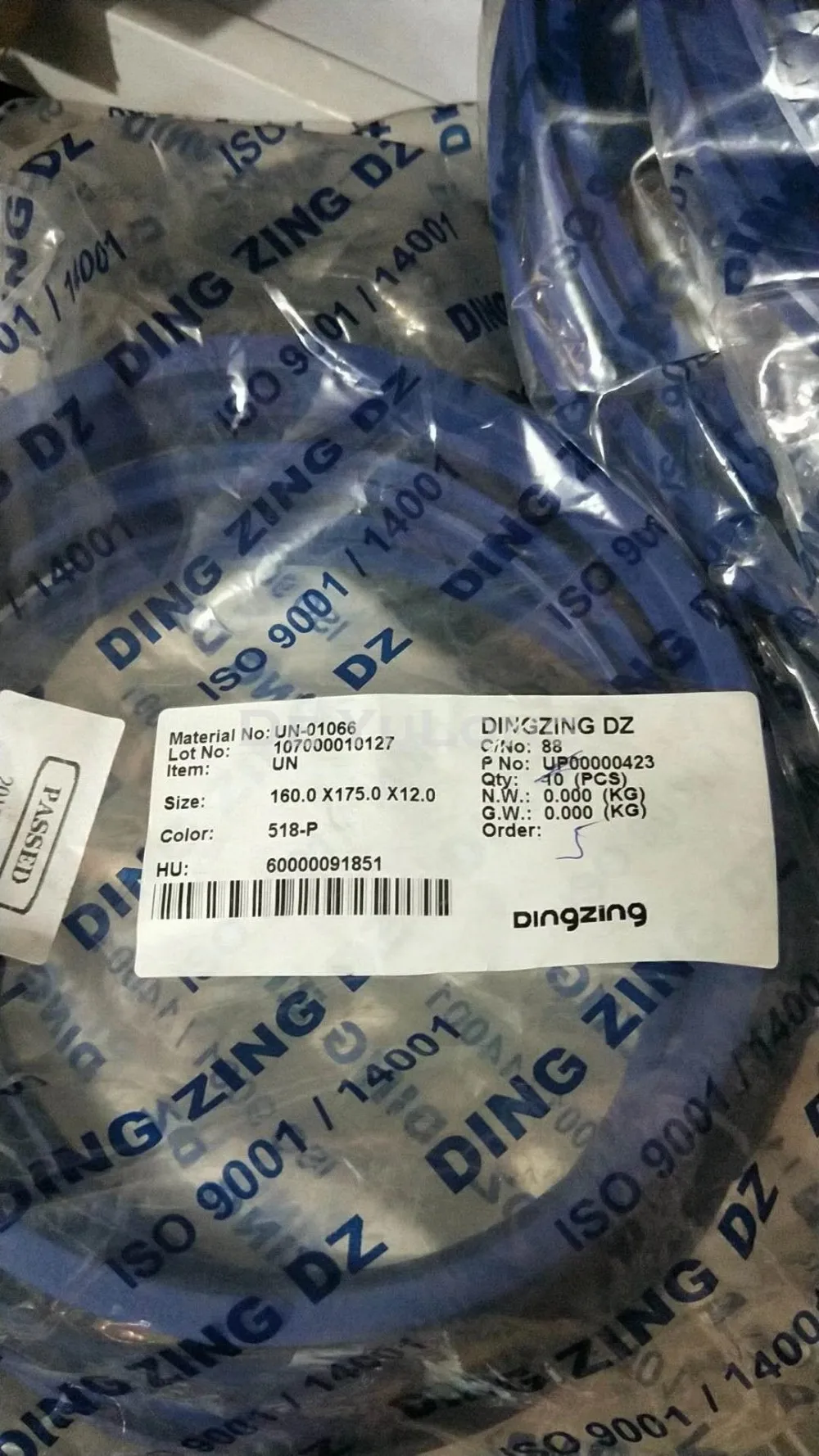 Ding Zing Dz Hydraulic Cylinder Seals Hydraulic Rod Seals - Buy Hydraulic Cylinder Seals Rod ...