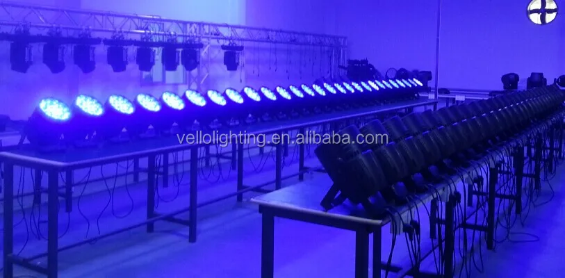 Vello Led 4 In 1 Quad-color Color Power Par Can Light (led Zoompar19 ...