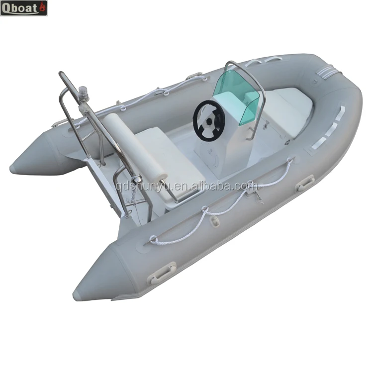 2025 New 11FT Small Inflatable Rib Fiberglass Rowing Boat Year's Best ...