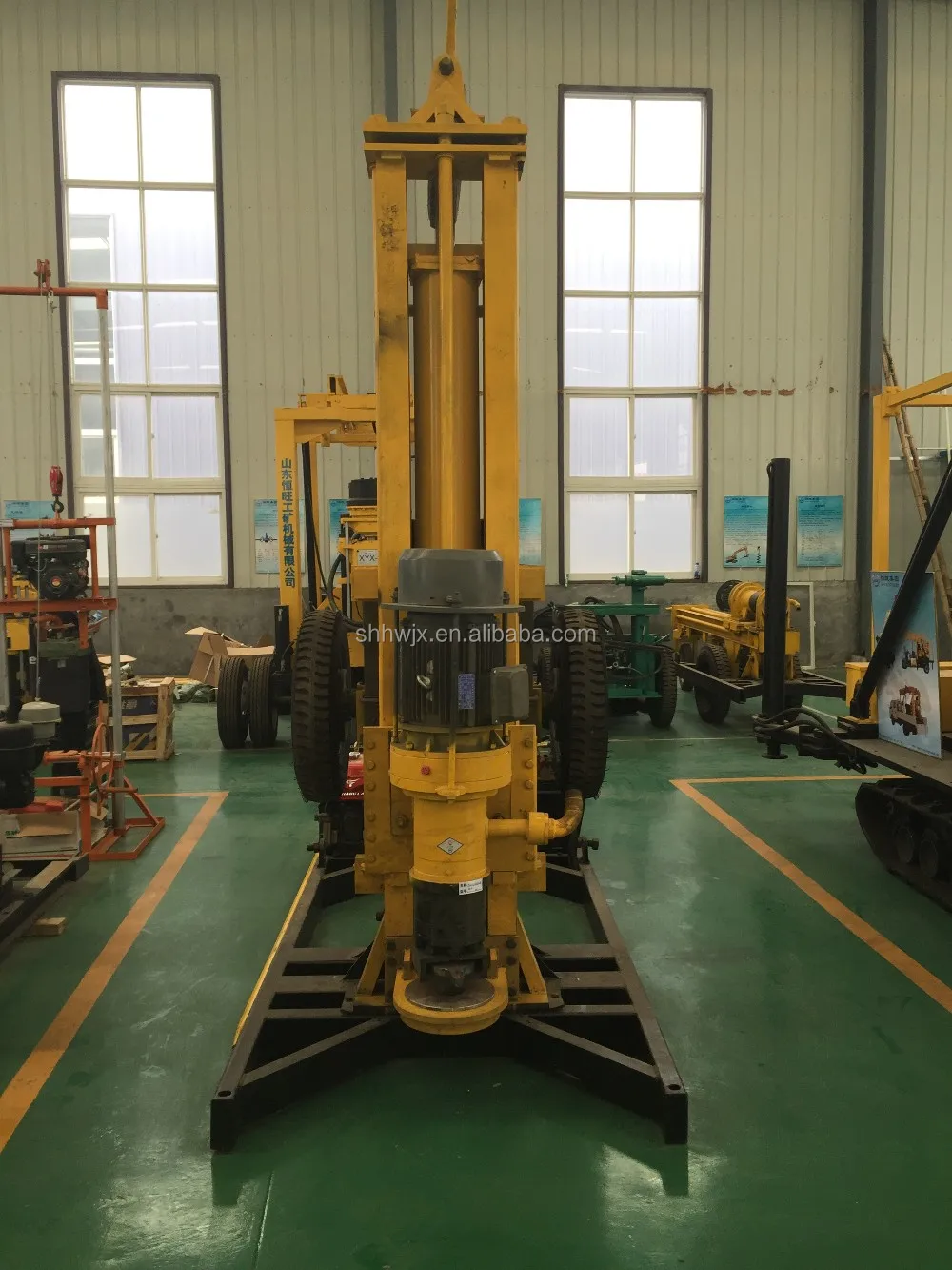 Wheel Type Multifunction Dth Pneumatic Mining Drill Rig; Blasting ...