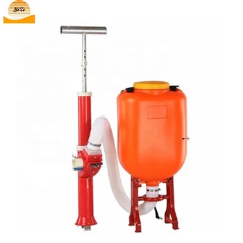 Hand Held Granular Fertilizer Spreader Applicator Machine Price - Buy ...
