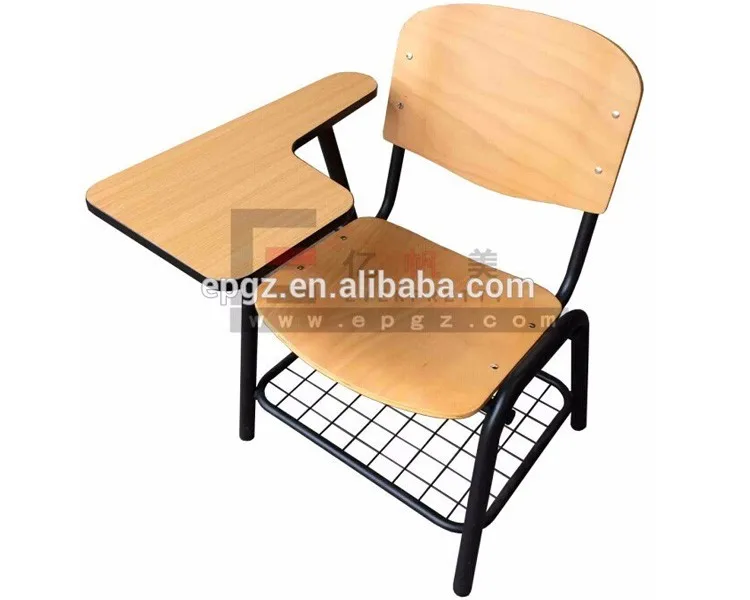 School Student Revolving Chairs With Foldable Tablet,Chairs With Arm ...