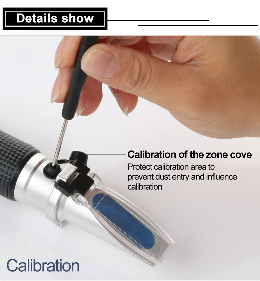 Brix Meter Salinity Meter - Two in One for Sweetness Test