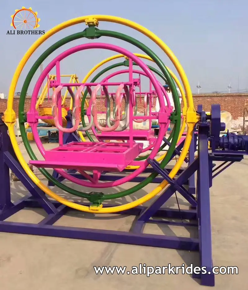 Amazing Entertainment Thrilling Outdoor Park 6 Seats Adults Amusement ...