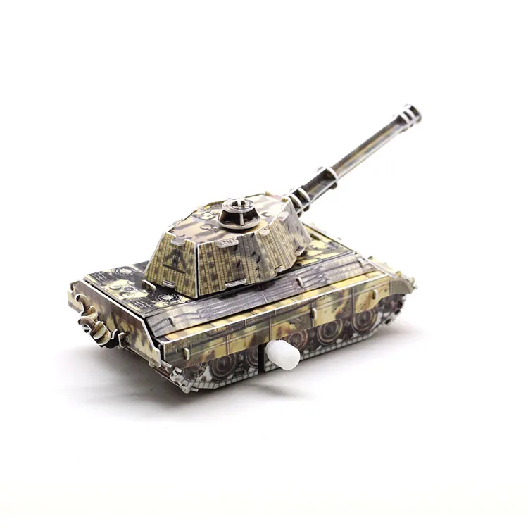Manufacturer Directly Supply High Grade Plastic 3d Puzzle Tank Toy With ...