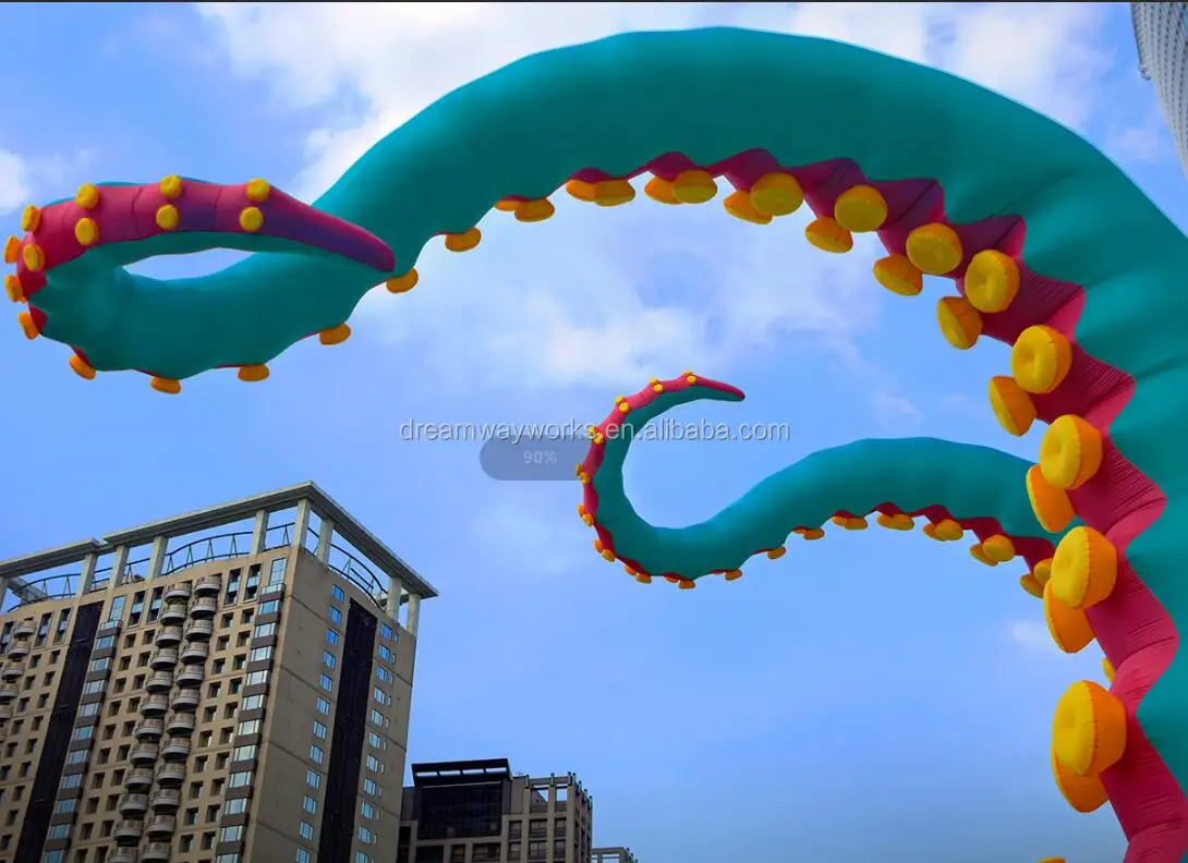 2023 Giant Inflatable Squid,Inflatable Art Sculpture,Inflatable ...