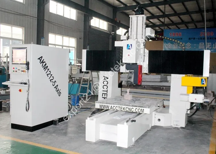 Professional Spindle Rotated 5 Axis Cnc Wood Router 1200mm*1200mm*600mm ...