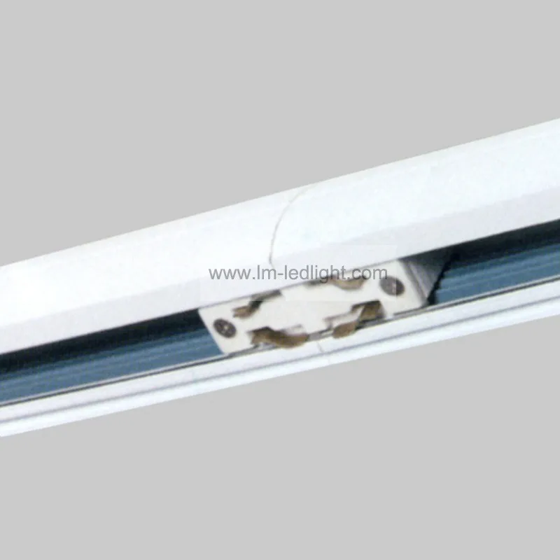 4 Wire 3 Phase Track Rail I Shape Inner Connector In White Black Led ...
