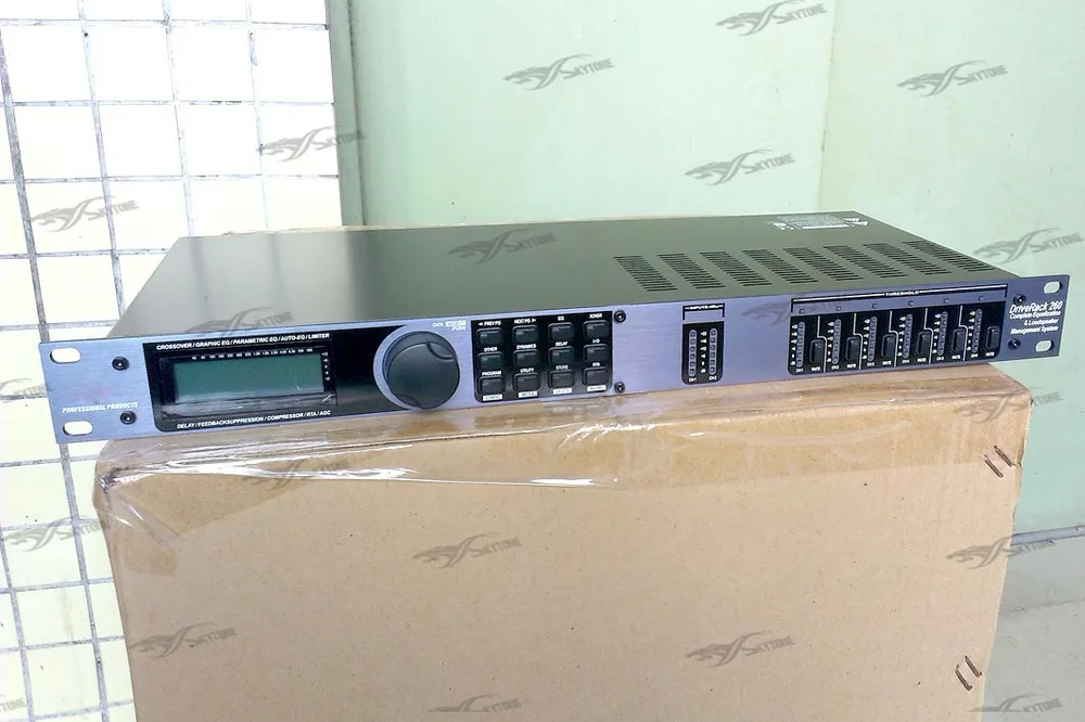 Driverack PA2 Digital Sound Processor - Feedback Elimination