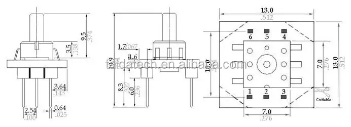 Taidacent 0-40kpa Xgzp6847 Pressure Transmitter Sensor Module Gas ...