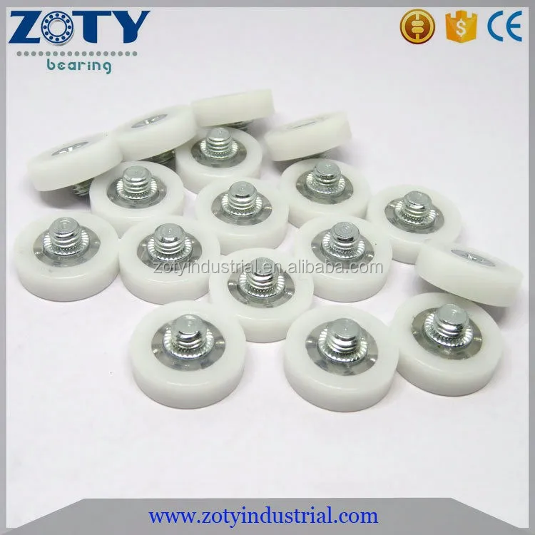 Dr19 Dr22 Dr24 Dr26 M6x19x6mm Rol Laci Plastik Geser Roda Rol Laci Uang ...