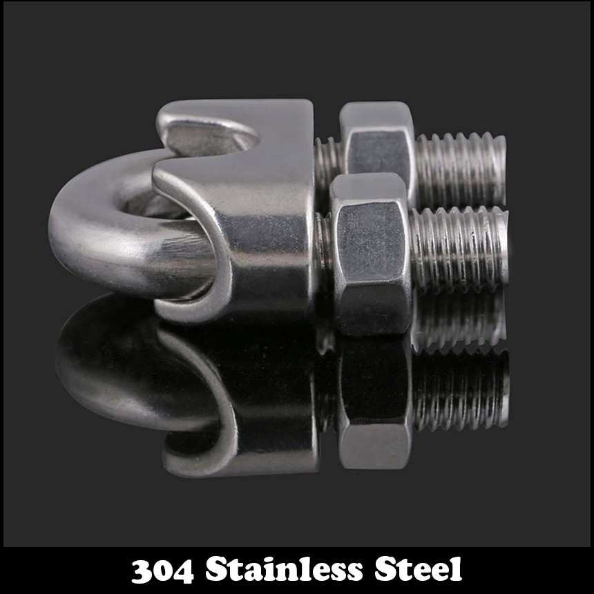 Stainless Steel Wire Rope Clamps - Durable & Reliable