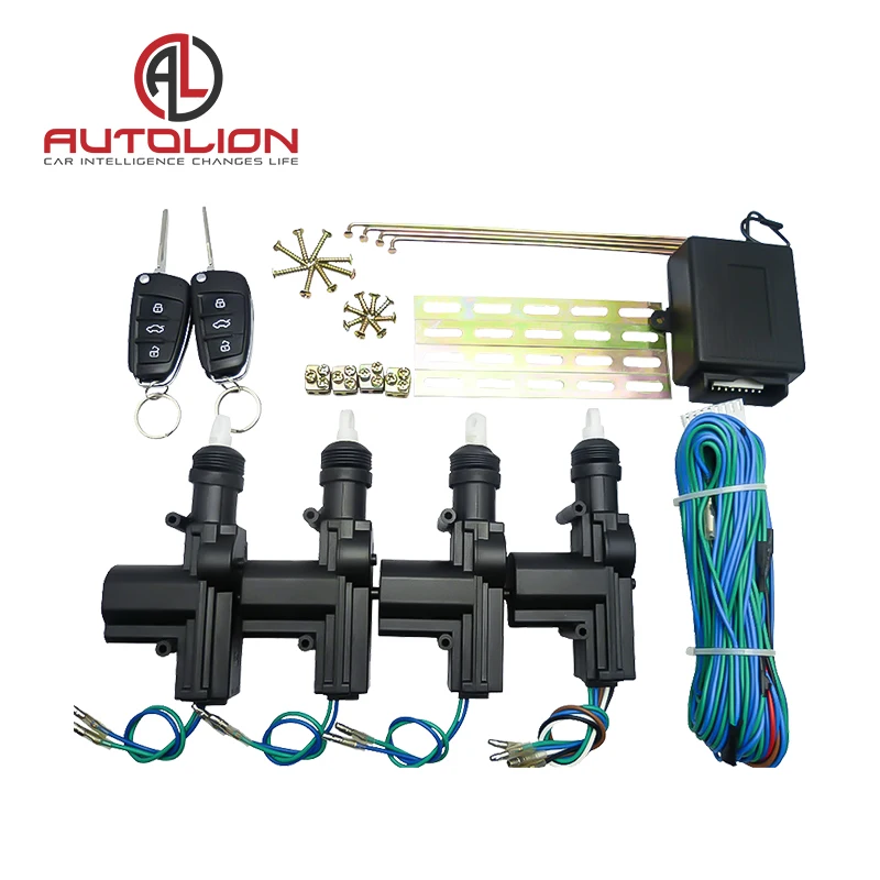 Auto Car Remote Control Central Door Locking Flip Key With Central Door ...