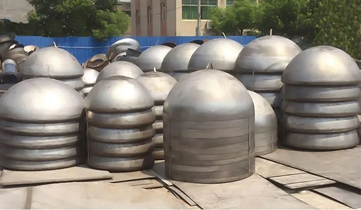 Precision 36" Steel Pipe End Cap Aluminum Hemisphere Forged Welding ...