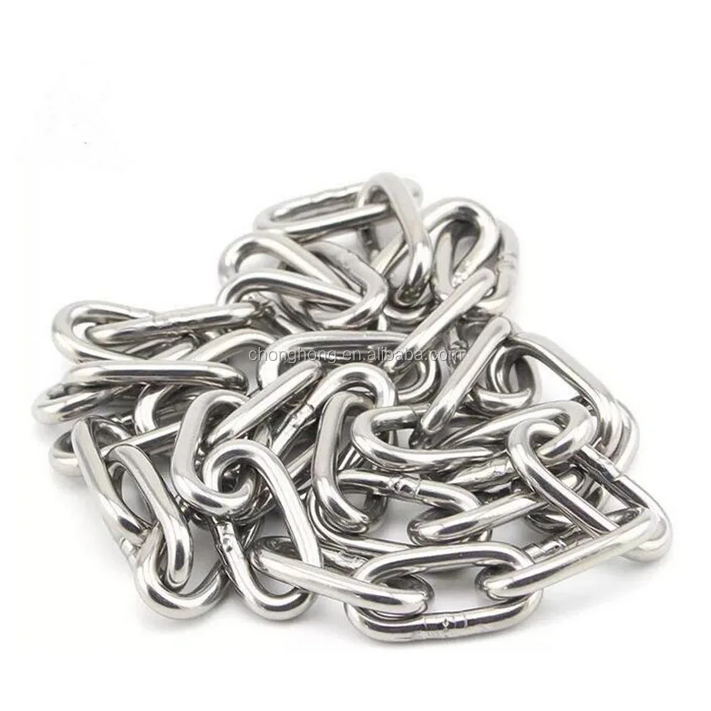 4mm * 12mm * 5mm Short Link Chain - Stainless Steel 304