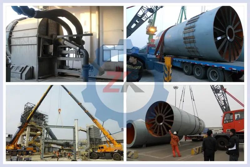 Light Weight Expanded Clay Aggregate Rotary Kiln - ZK Brand