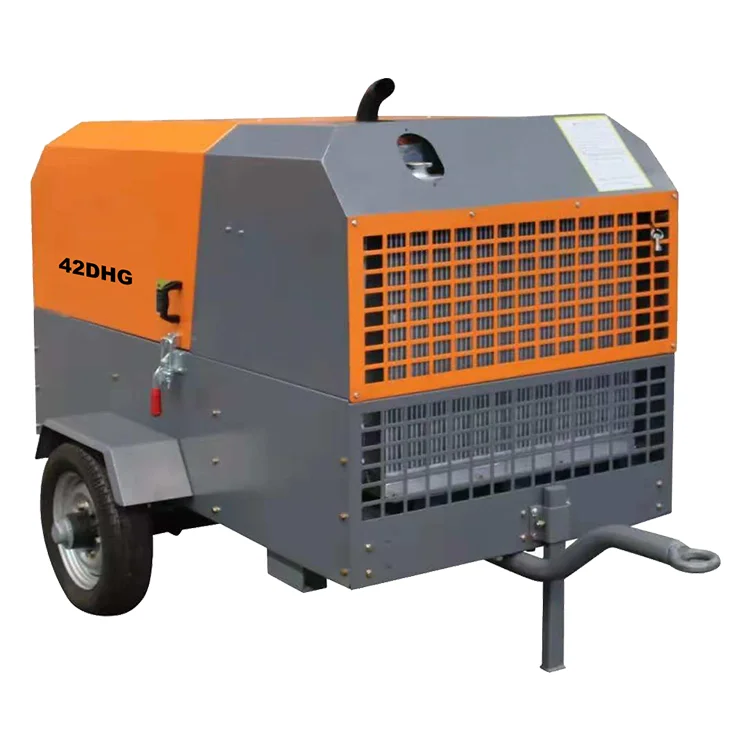 Screw Diesel 80 100 Cfm Air Compressor Portable - Buy 80 100 Cfm Air ...