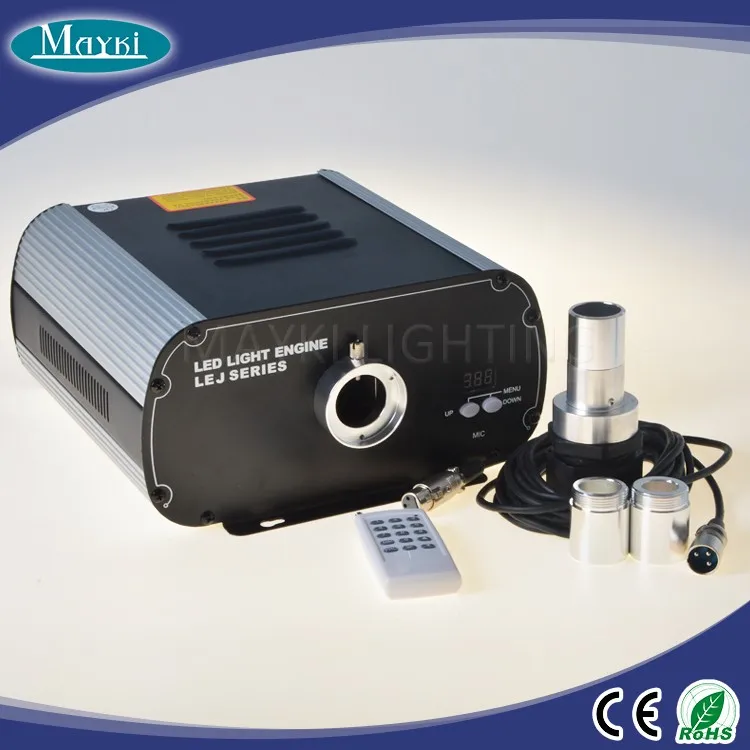 Synchro Two Motors 40 Watt Fiber Optic LED Light Source Engine