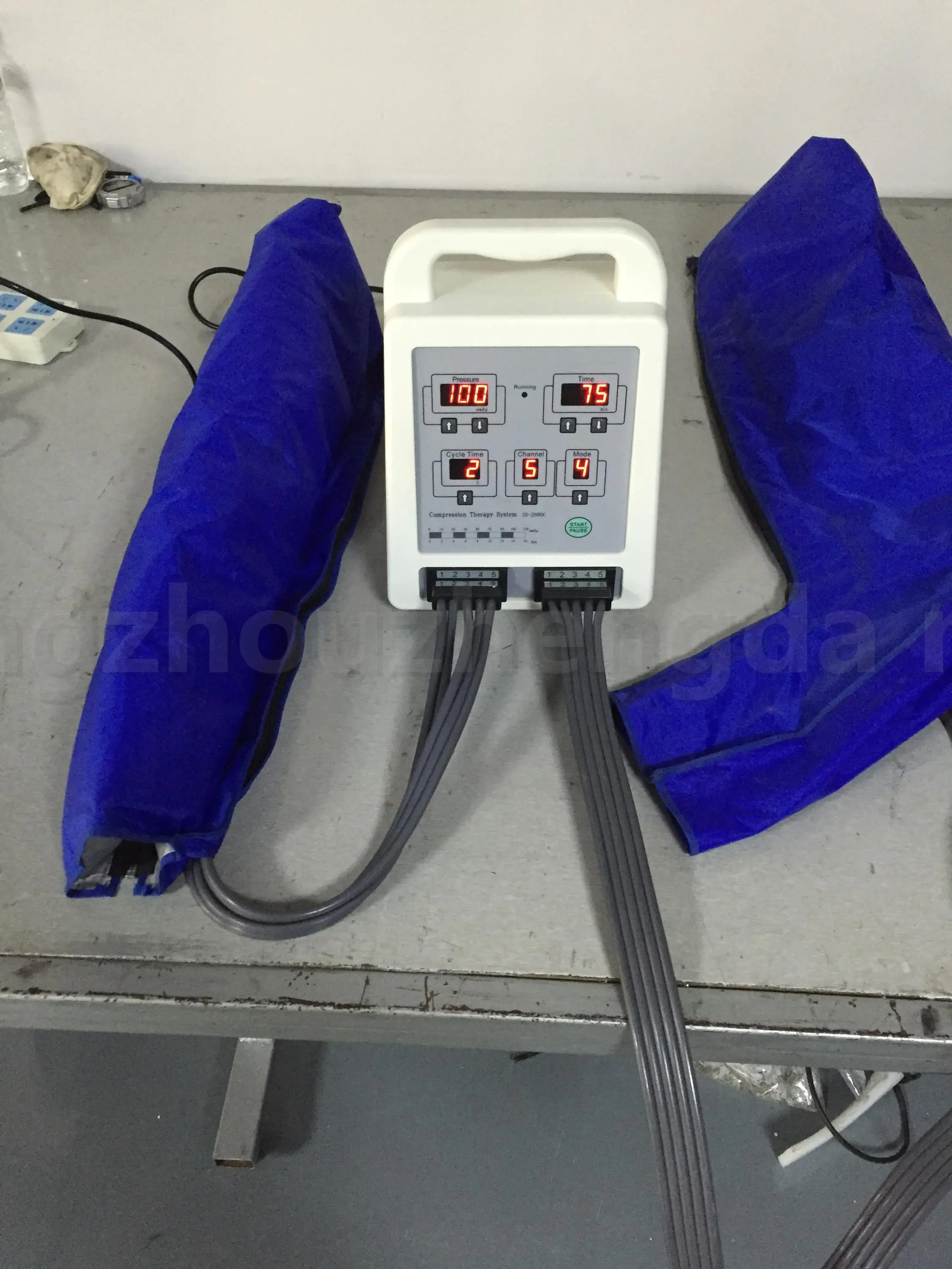 Relax Pneumatic Air Compression Lymphatic Drainage Pump Leg Muscle ...