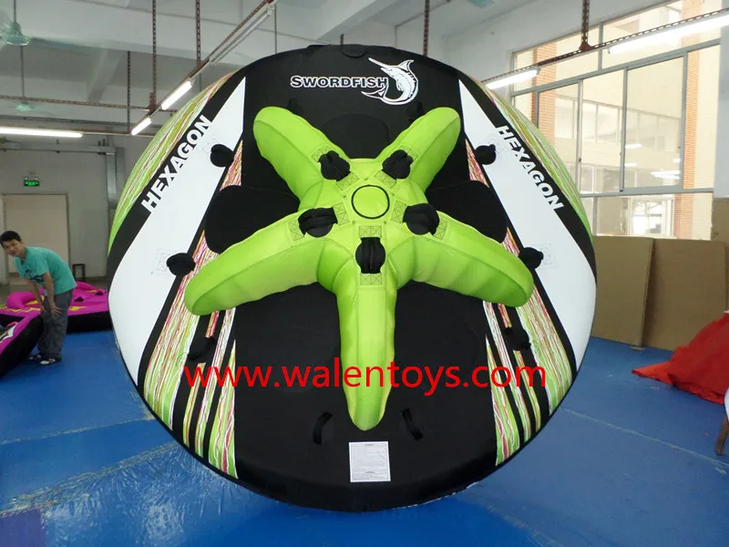 Sport Game Inflatable Towable Tubes To Pull Behind Boats - Buy ...