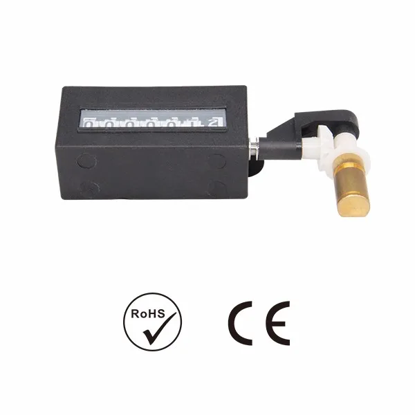 7 Digit Counter Mechanical Rotation Counter - Fuel Flow Meter