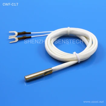 Cwf-c17 5mm Dia 2-wire Rtd Pt100 Temperature Sensor 400c With Spade ...