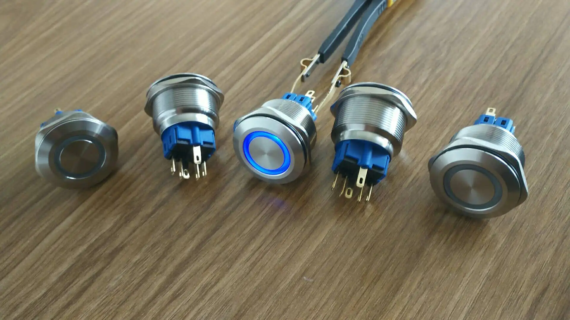 Ce Ul 30mm Ring Illuminated Stainless Steel Led Switch Ip65 - Buy 30mm ...