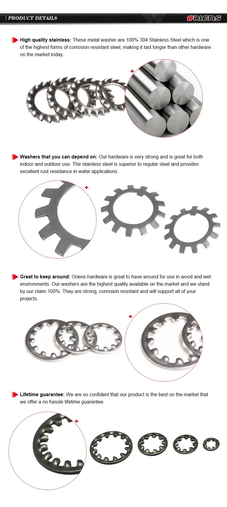 Star Lock Washer External Tooth Lock Washer - Buy Star Lock Washer,Type ...