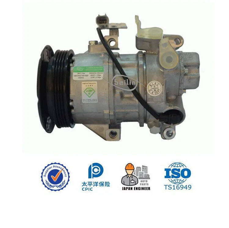 Denso Type 5ser09c Ac Compressor For Toyota Yaris Ncp9# -phi 47260-2333/cat3727/88310-52492/ ...