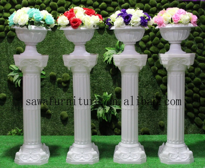 New Design Roman Pillar Plastic Pillar For Wedding - Buy Roman Pillar ...