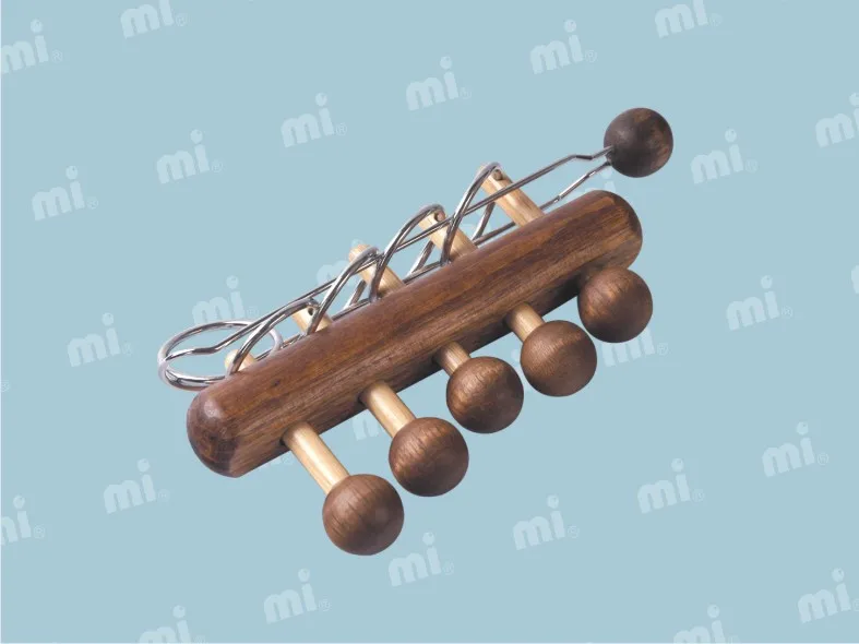 Interlocking Ring Metal Puzzle - Solution & Educational Fun