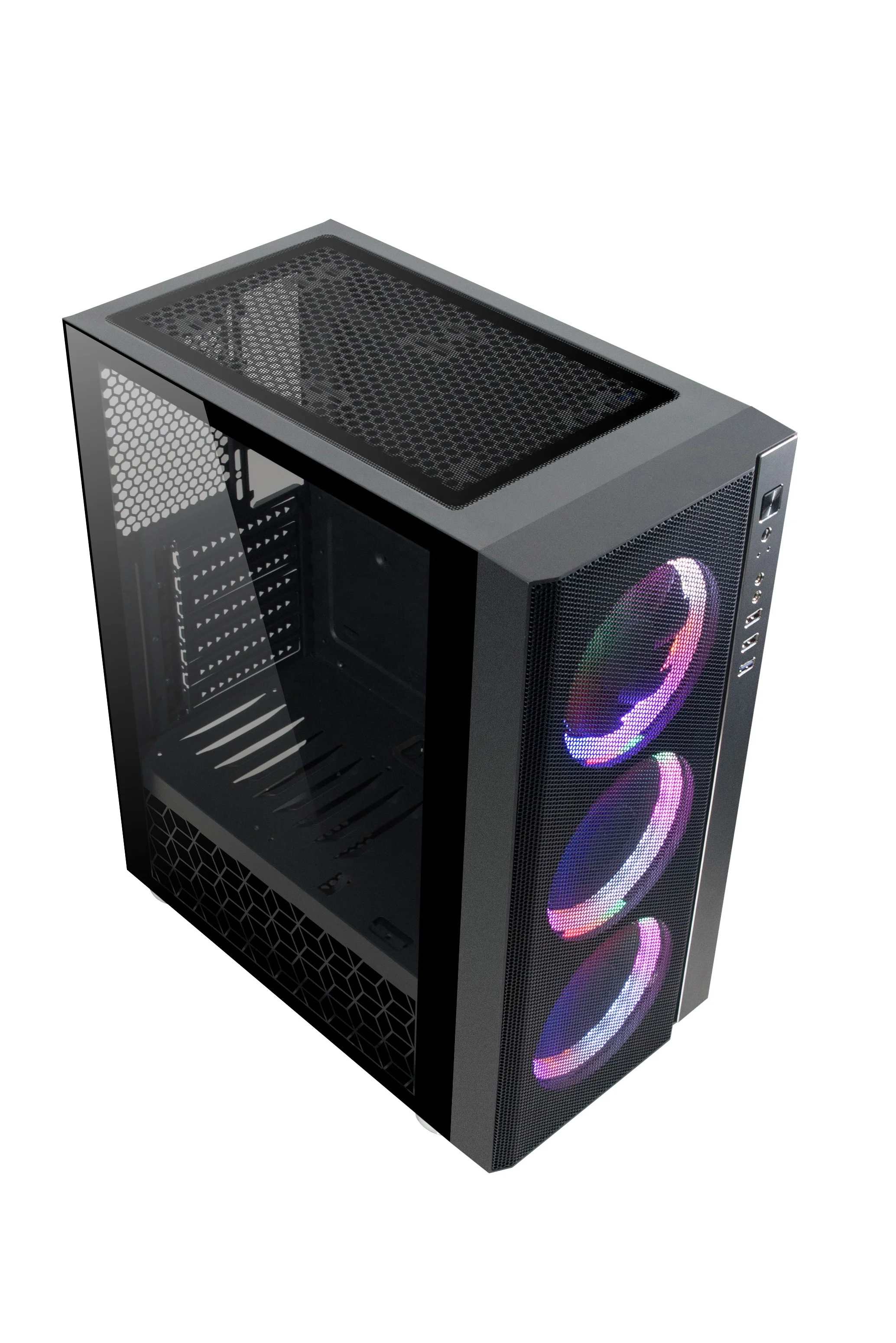 Y08 2019 Attractive 210mm Width Horizontal Atx Pc Case With Aluminum ...