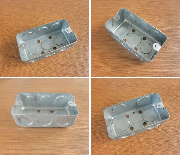 American Standard Galvanized Steel Metal Utility Box 1-1/2" Depth - Buy ...