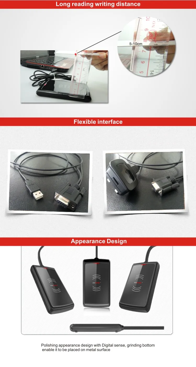 Nfc Reader Smart Card Enclosures Rfid Card Reader Writer Mifare Desfire ...