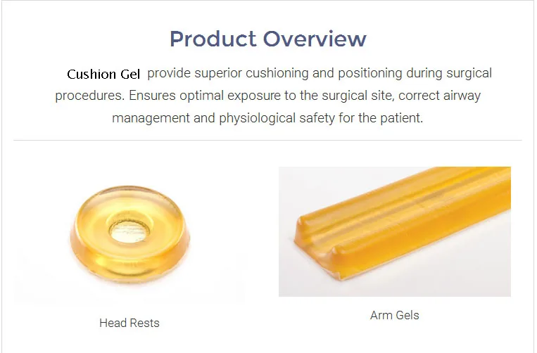 Horseshoe Design Head Gel Positioner Patient Positioning Cushion ...